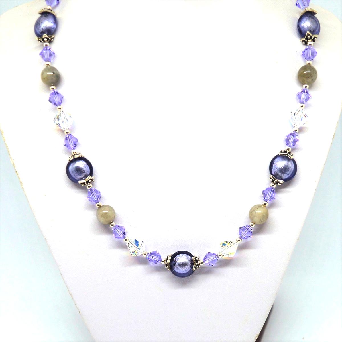 Collier Murano Parme